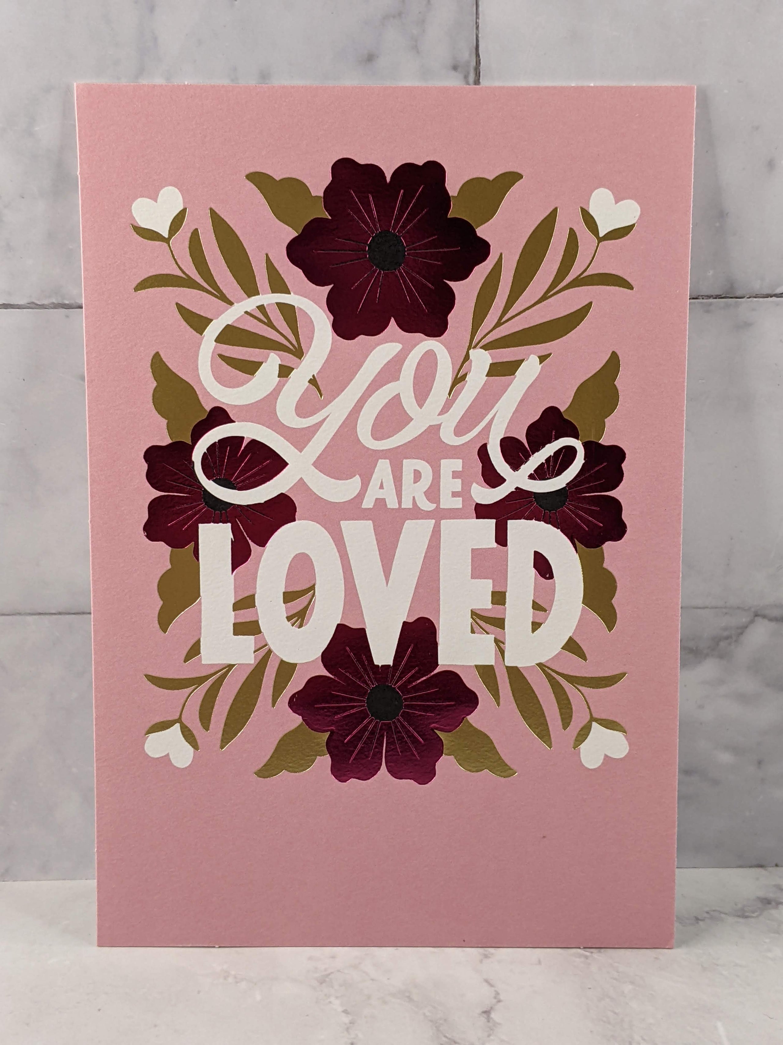 You Are Loved Valentine Card - Secret Sister Gifts and Cards