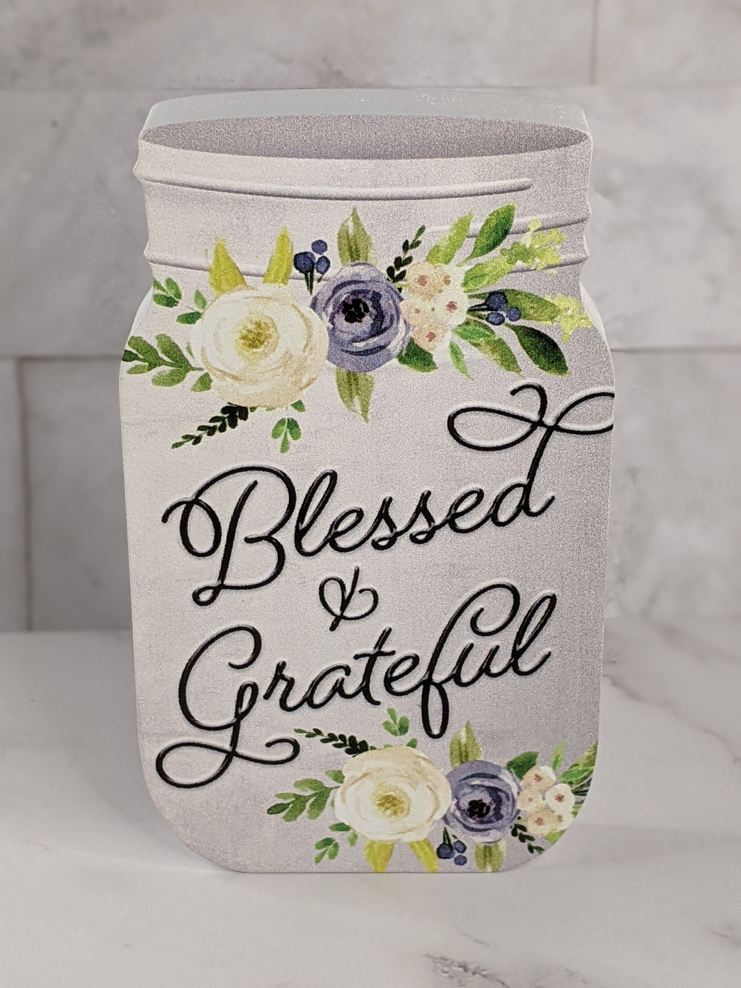 Blessed & Grateful Shelf Jar - Secret Sister Gifts and Cards ...
